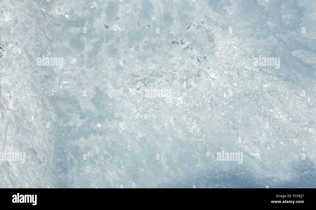 Melting glacial block of ice closeup Stock Photo - Alamy