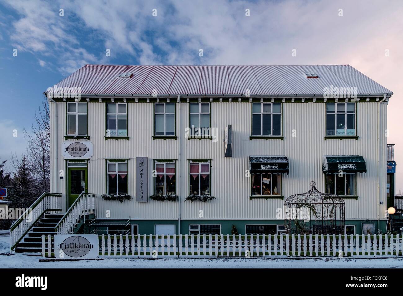 Selfoss in winter hi-res stock photography and images - Alamy