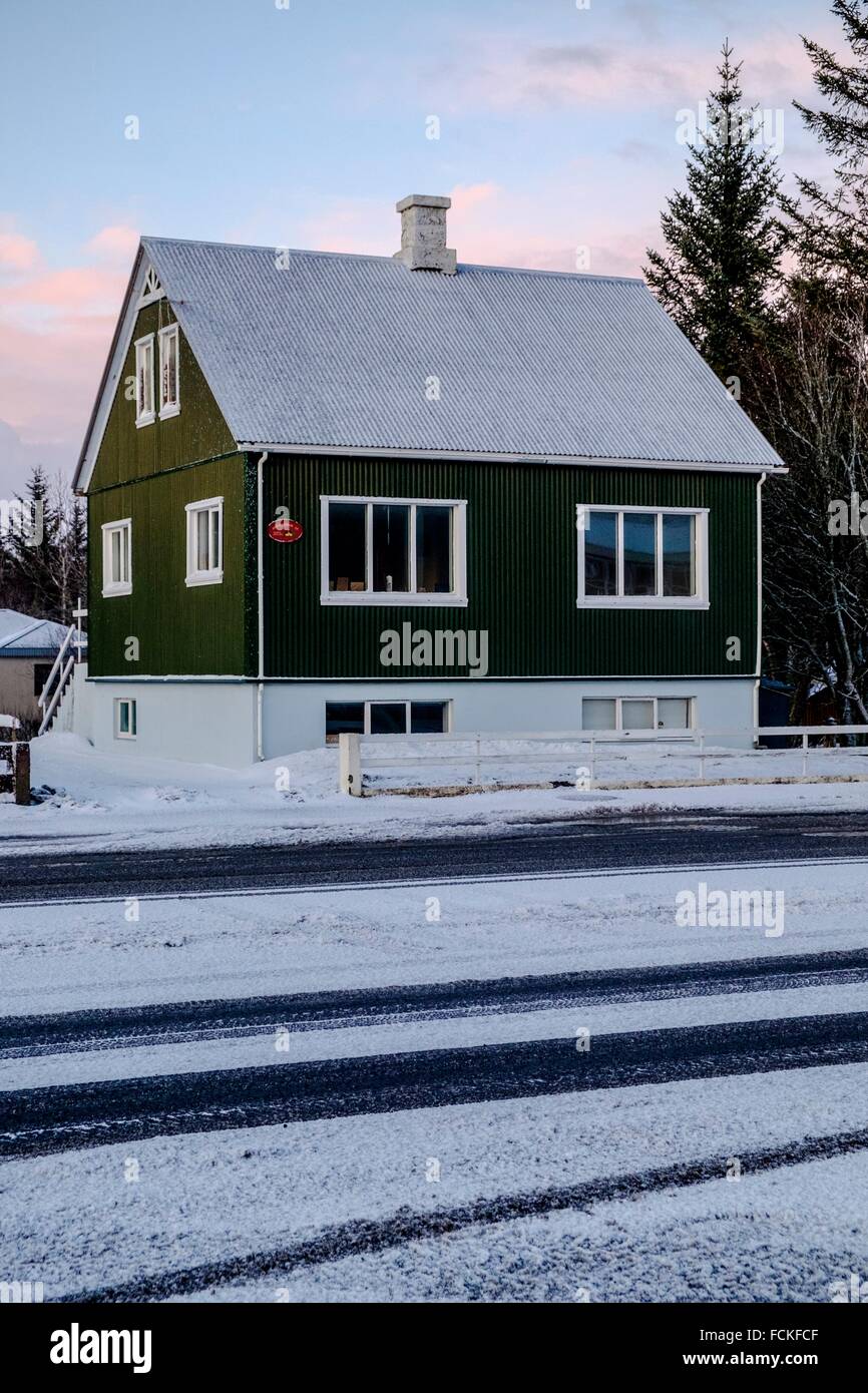 Selfoss in winter hi-res stock photography and images - Alamy