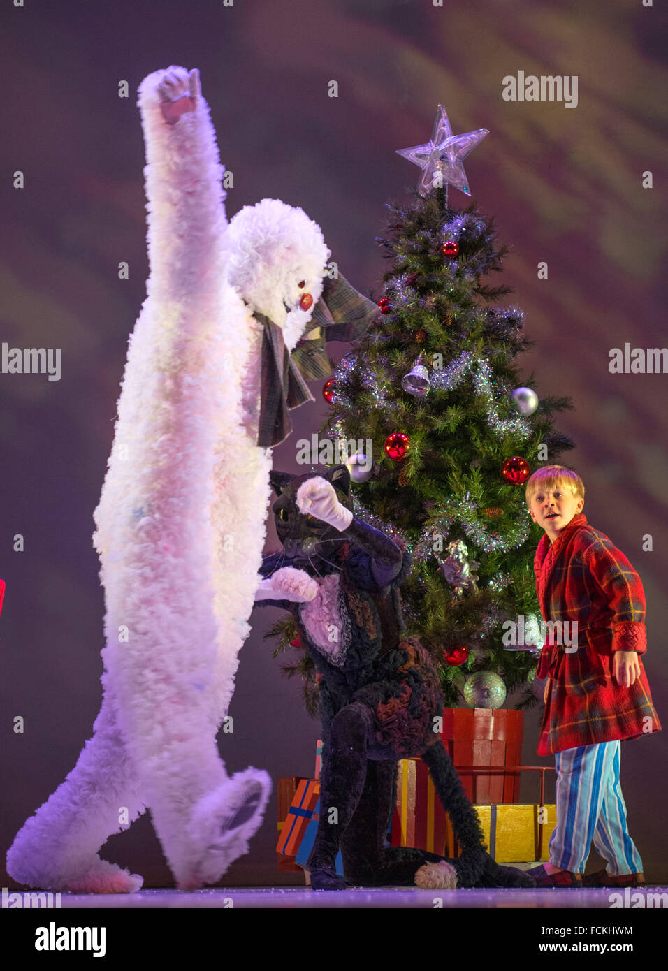 'The Snowman' play performed by The Birmingham Repertory Theatre at the ...