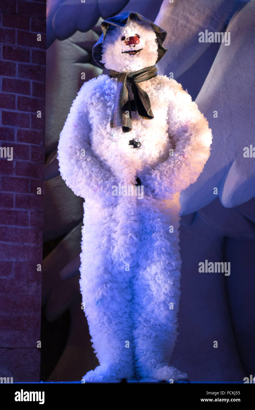 'The Snowman' play performed by The Birmingham Repertory Theatre at the ...