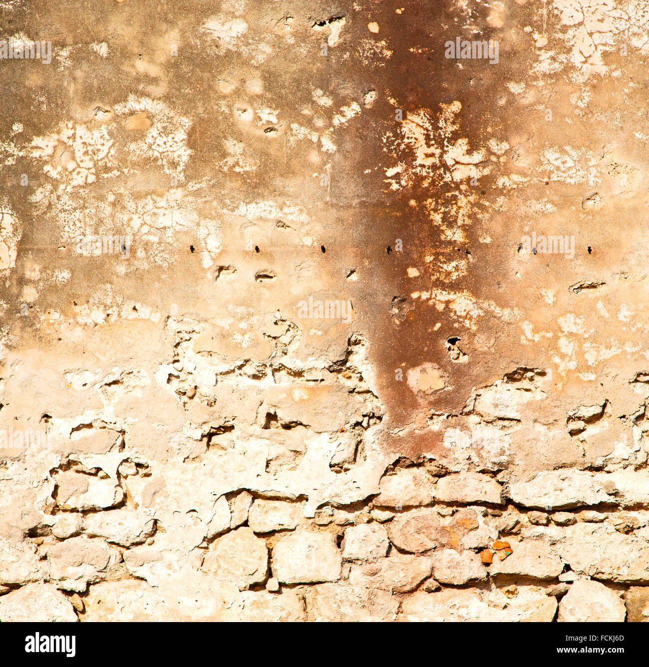 texture wall in africa morocco the old brick construction concrete ...