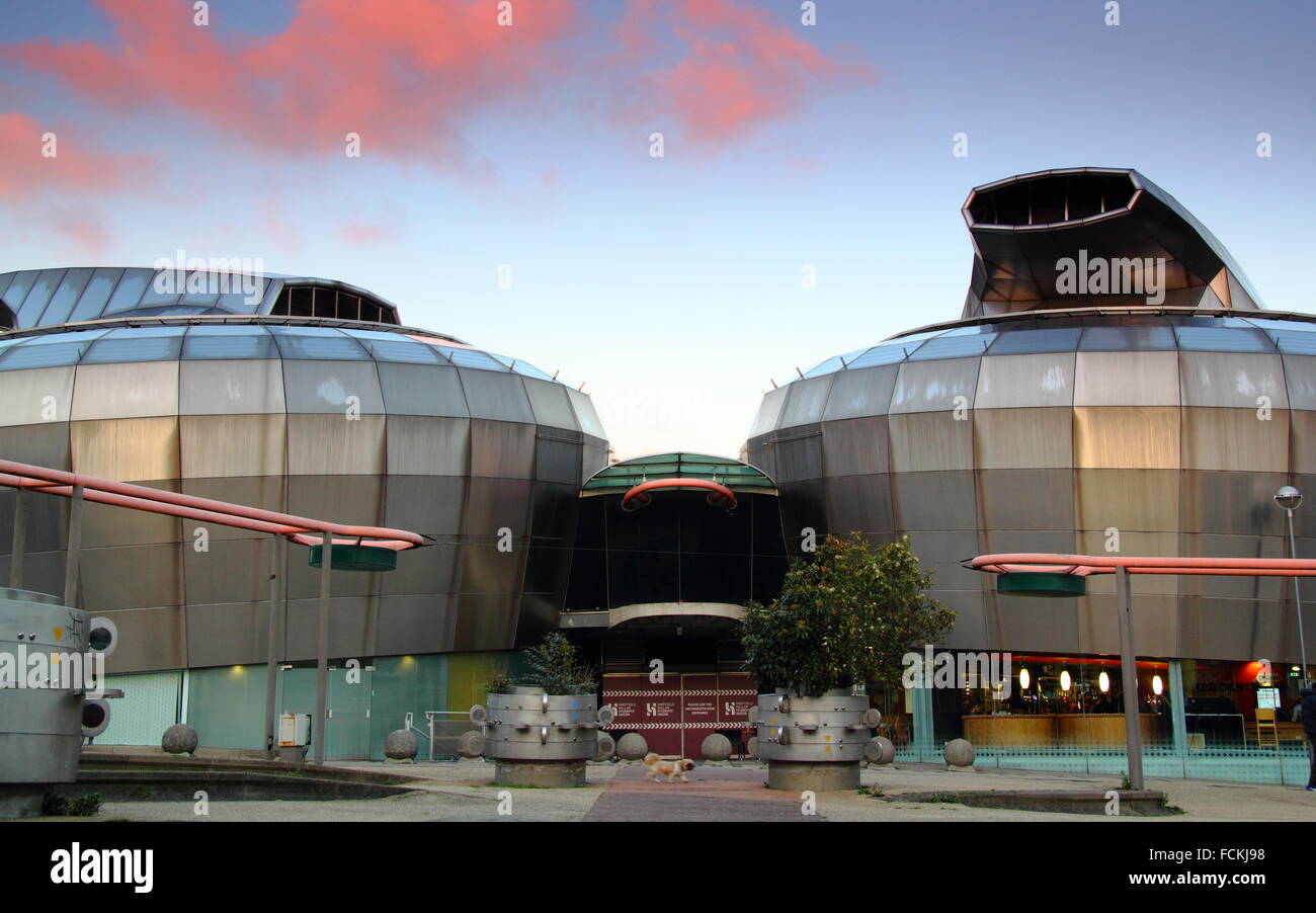 Sheffield Hallam University's Students' Union building; the HUBS ...