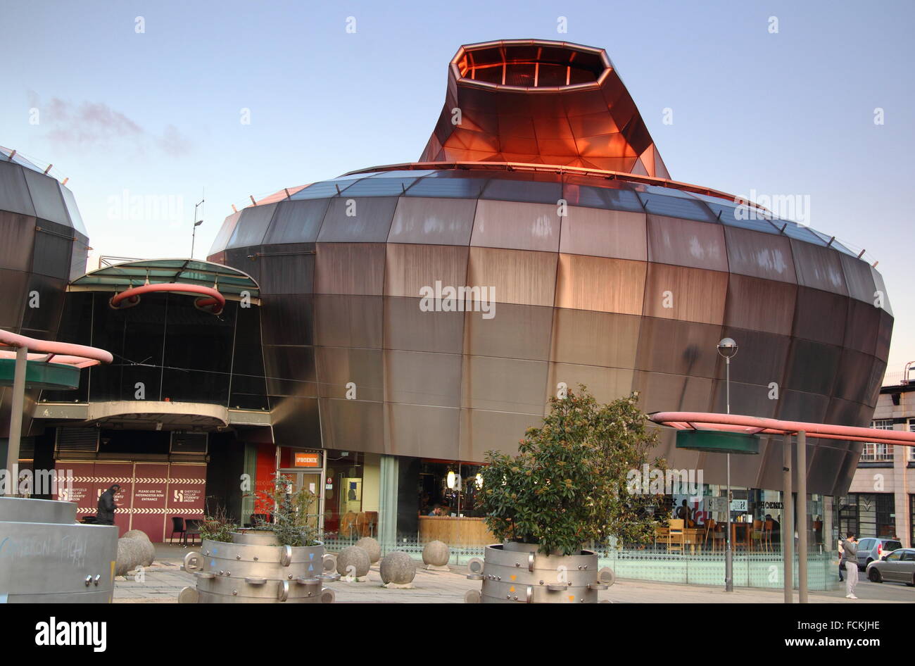 Sheffield Hallam University's Students' Union building; the HUBS ...