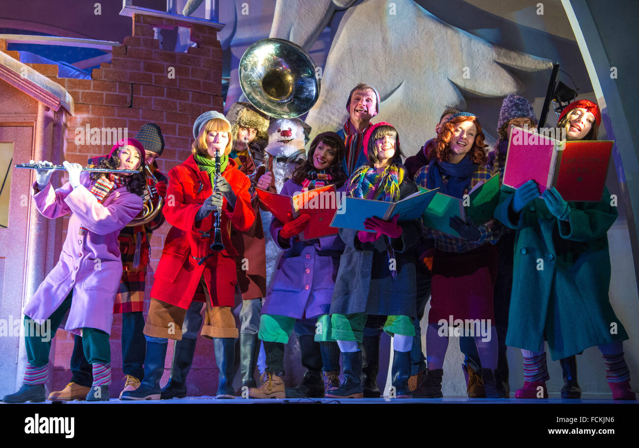 'The Snowman' play performed by The Birmingham Repertory Theatre at the ...