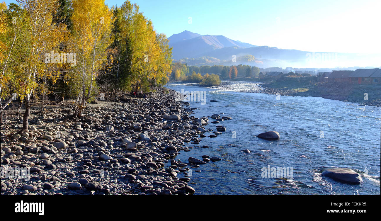 Aletai Kanas Xinjiang China Stock Photo - Alamy