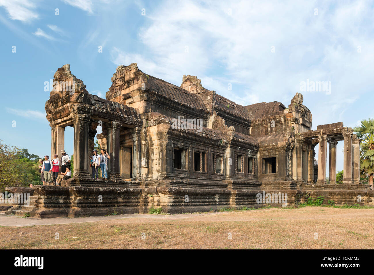 North Library at Angkor Wat, Siem Reap, Cambodia Stock Photo - Alamy