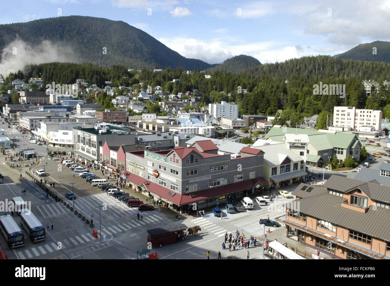 Ketchikan alaska aerial hi-res stock photography and images - Alamy