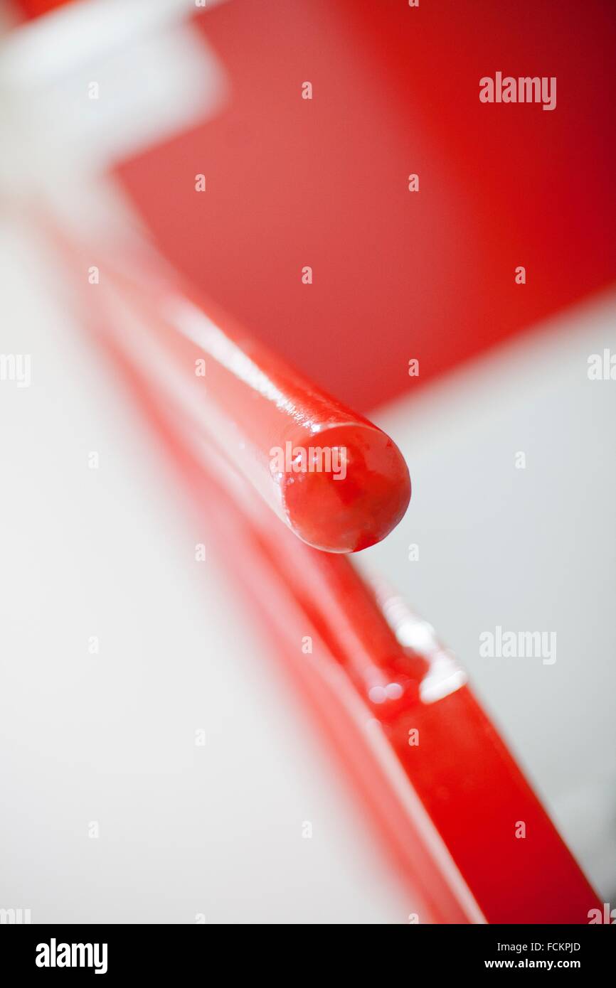 Red handrail hi-res stock photography and images - Alamy
