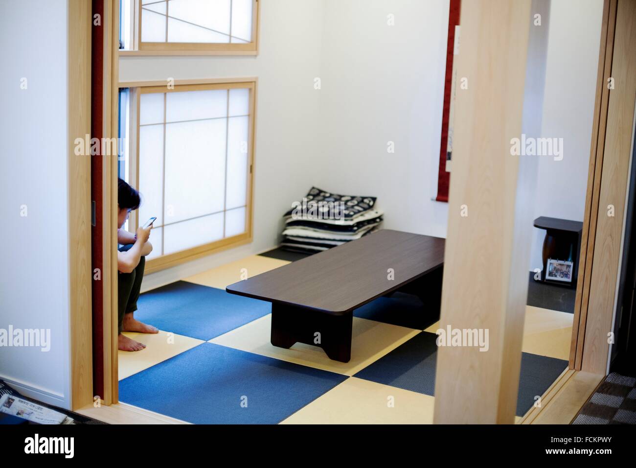 Japanese room decoration hi-res stock photography and images - Alamy