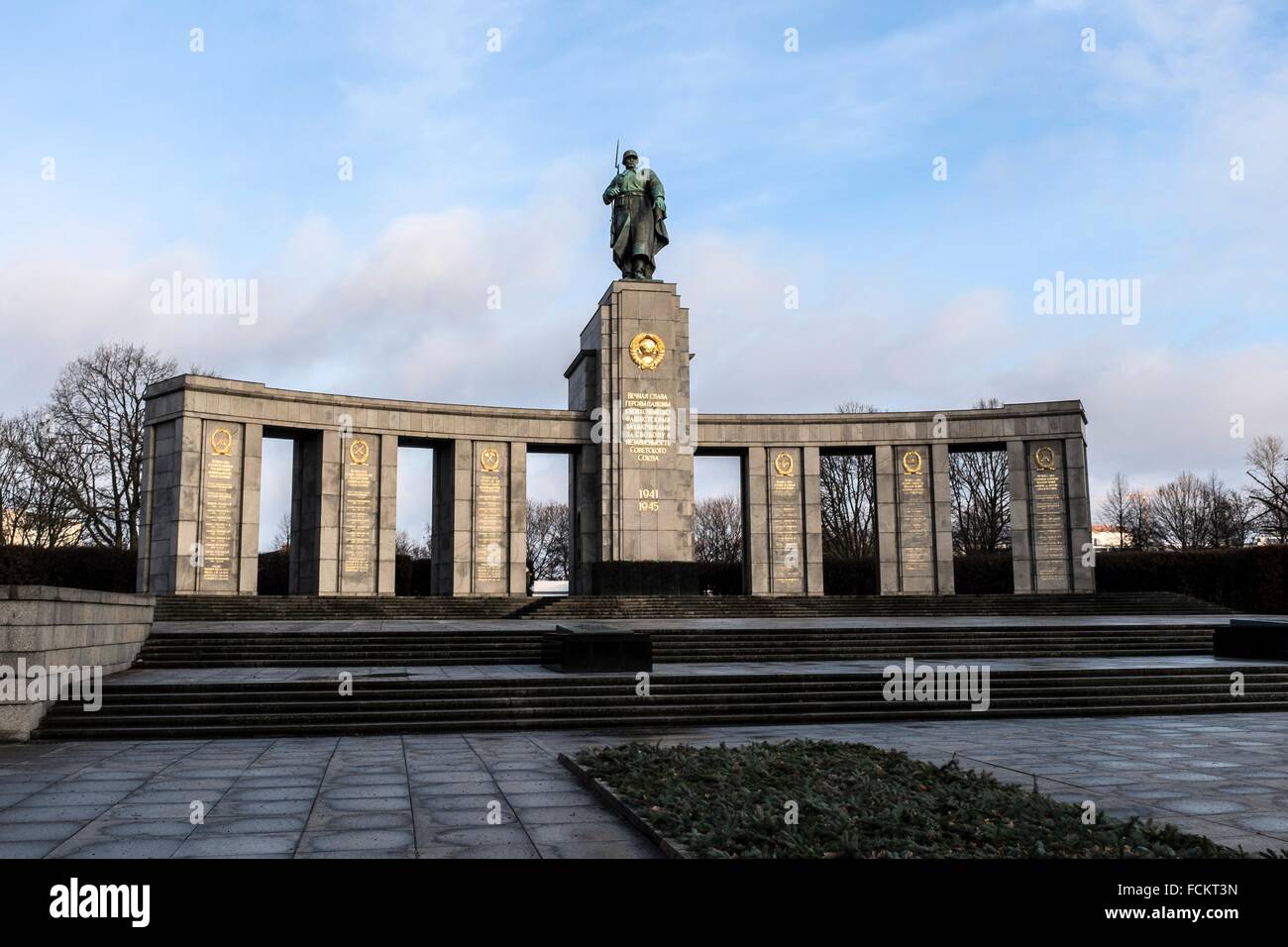 Europe, Germany, Berlin, The Soviet War Memorial is a vast war memorial ...
