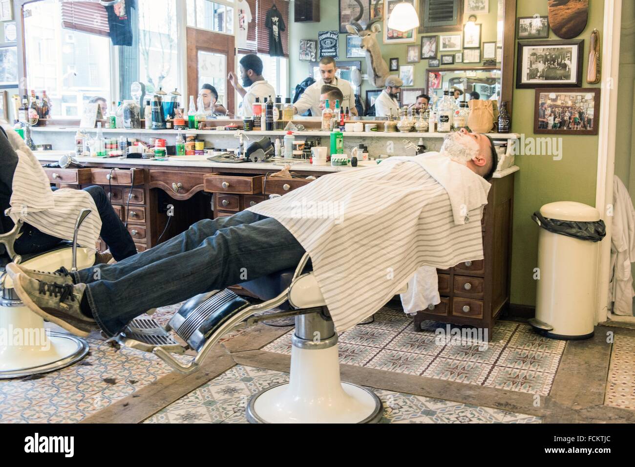Dutch barbershop hi-res stock photography and images - Alamy