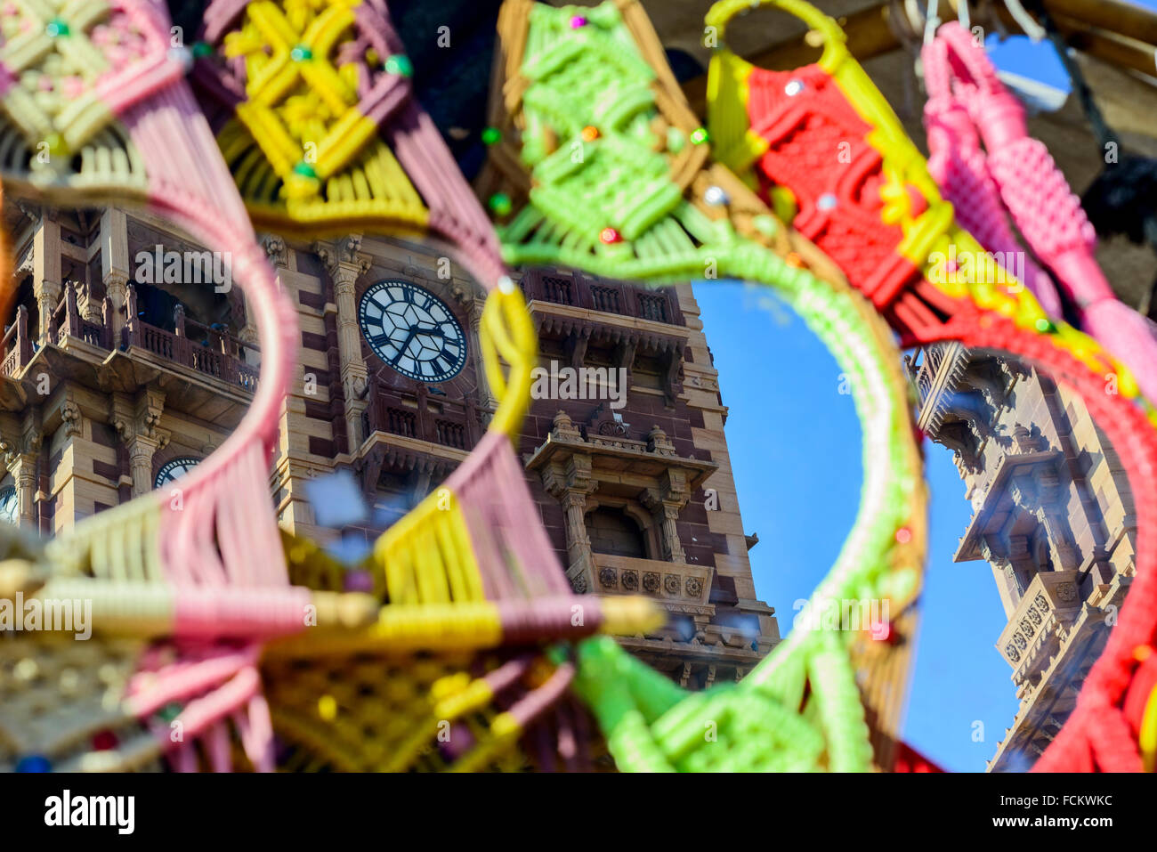 Clock tower reflection Stock Photo - Alamy