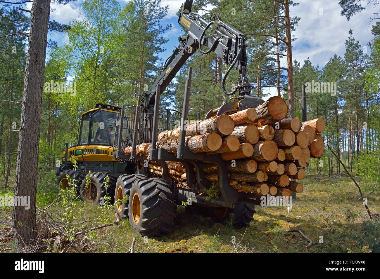 Crane forwarder hi-res stock photography and images - Alamy