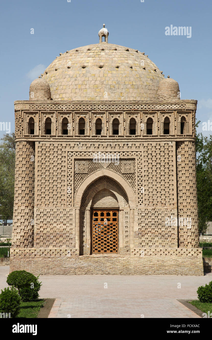 Ismail Samani mausoleum, Bukhara, Uzbekistan Stock Photo - Alamy