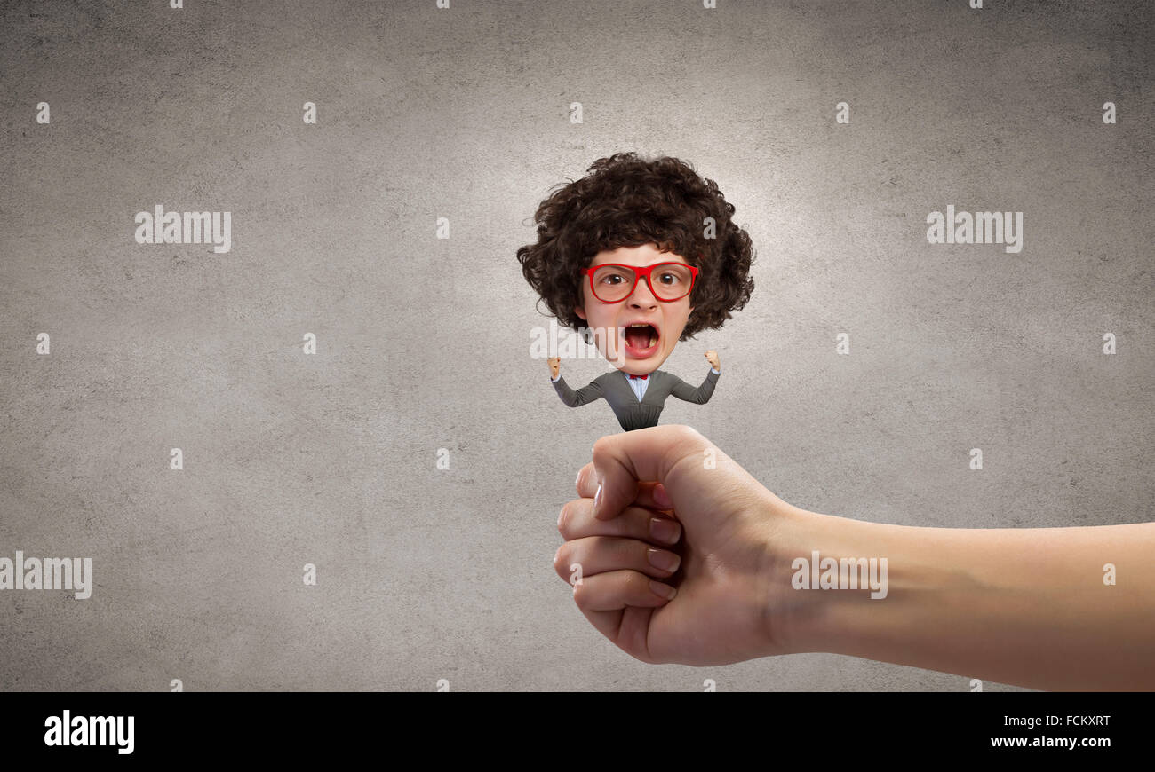 Screaming mouth comic hi-res stock photography and images - Alamy