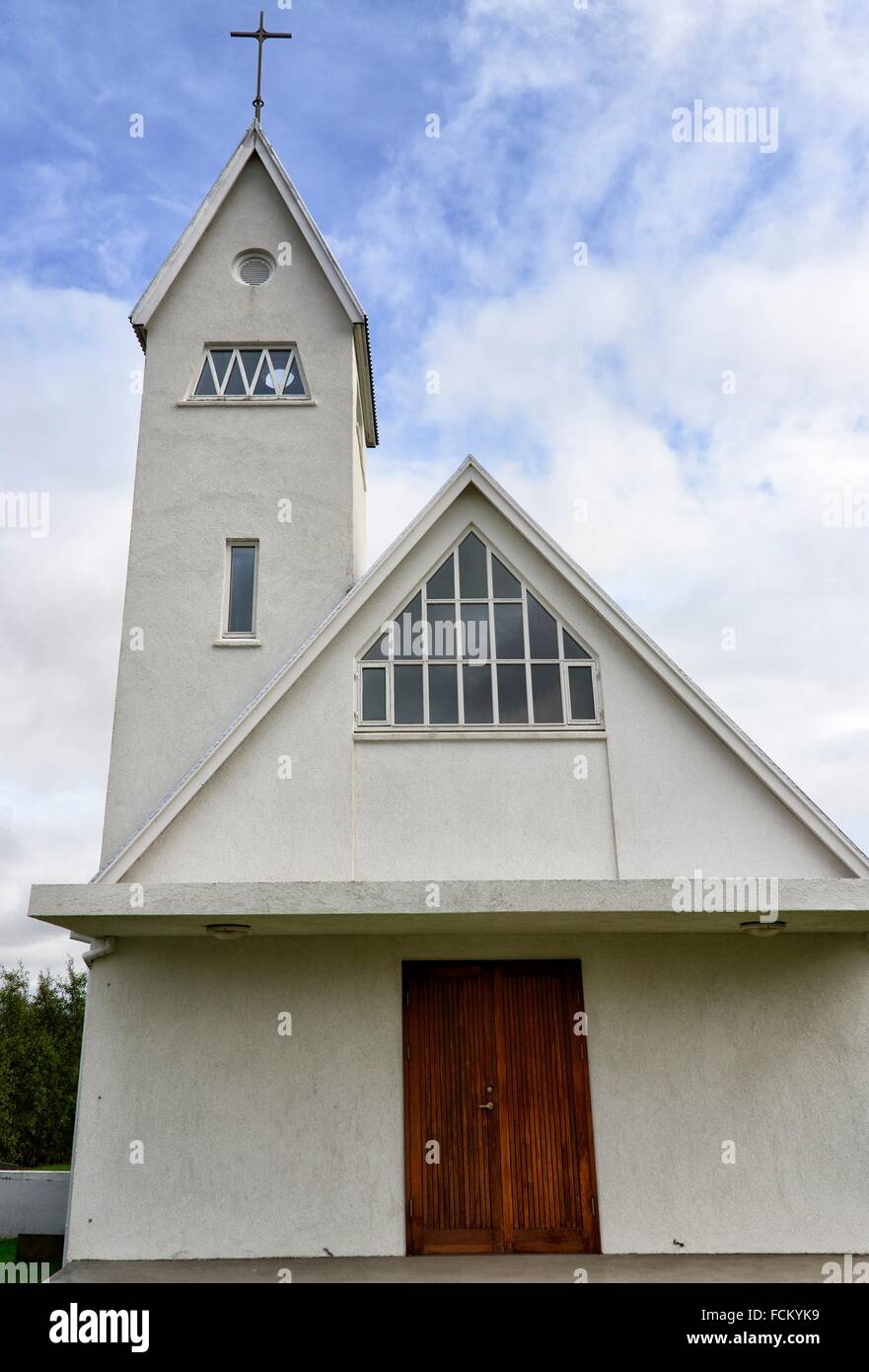 Selfoss church hi-res stock photography and images - Alamy