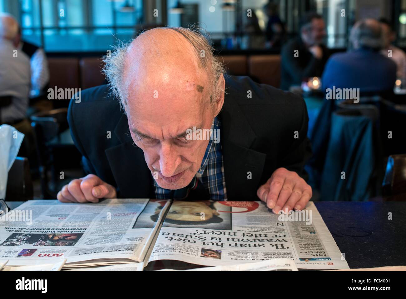 Poor Eyesight Old Person High Resolution Stock Photography and Images ...