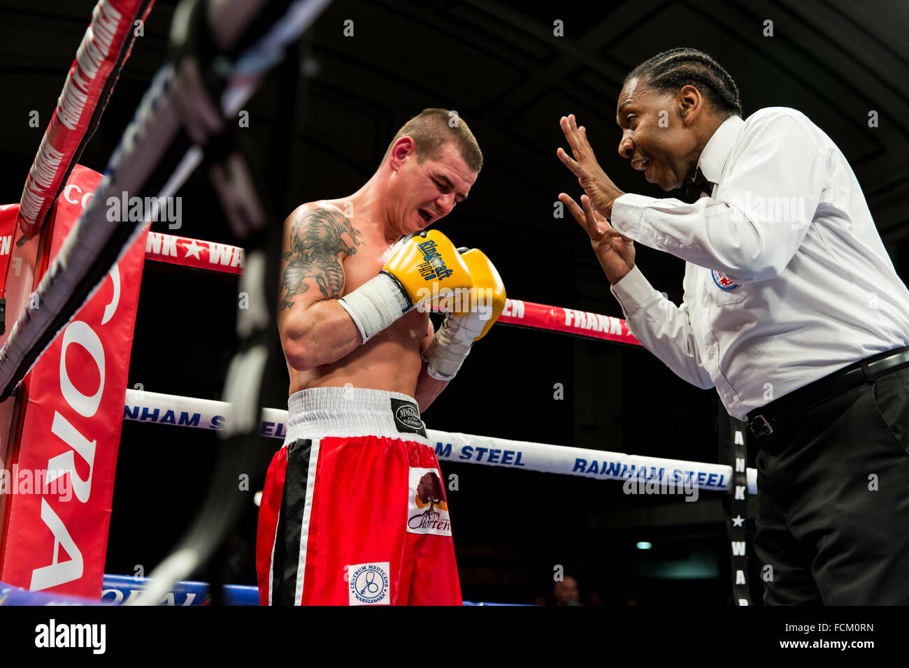 Super featherweight championship of england hi-res stock photography ...