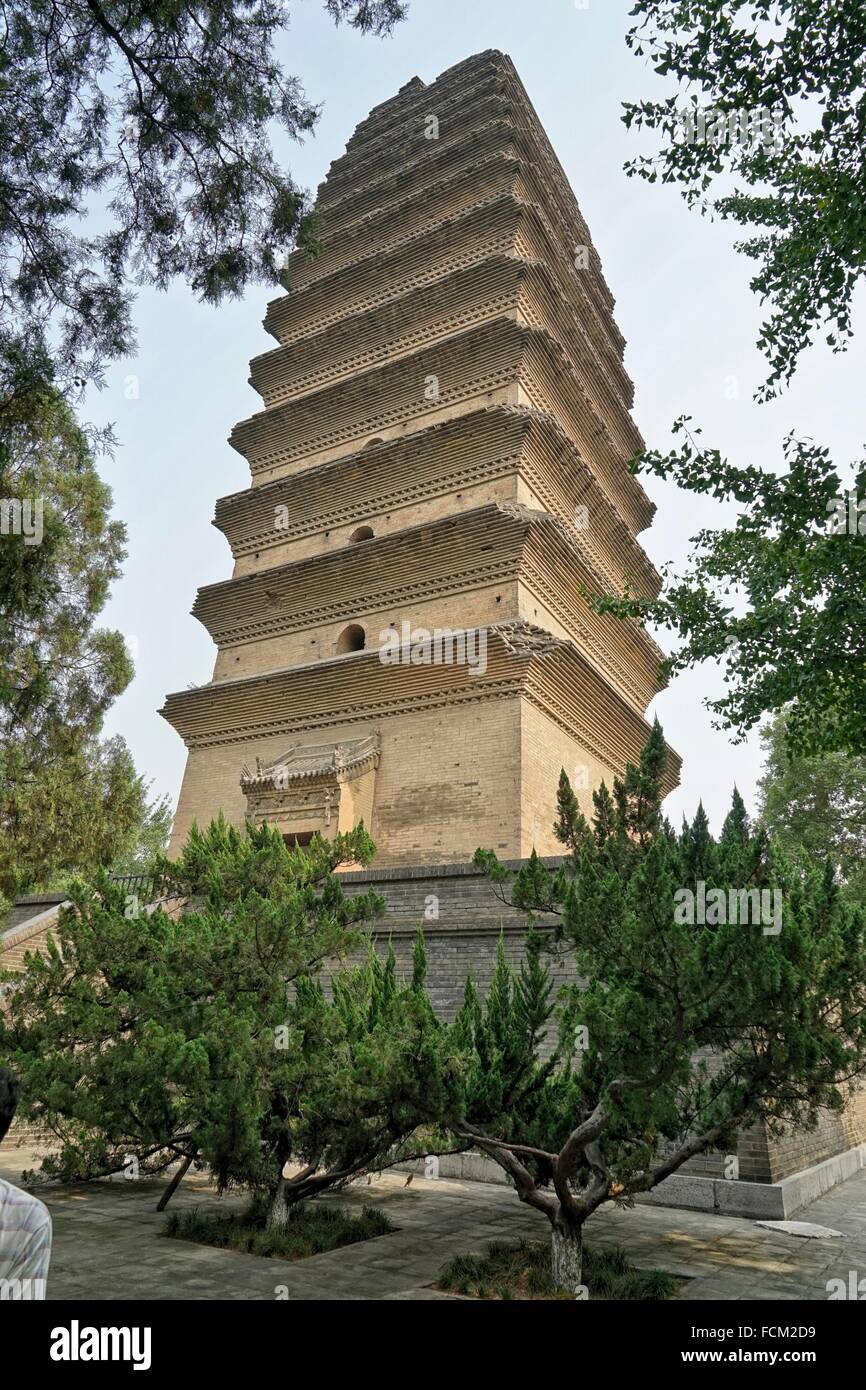 Small wild goose pagoda xian hi-res stock photography and images - Alamy