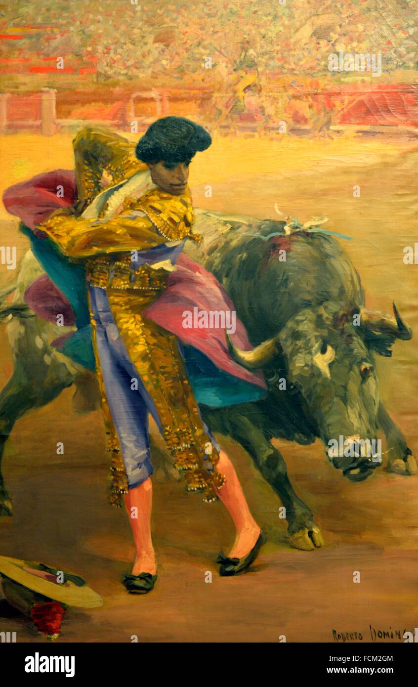 Spanish Bullfighting Painting
