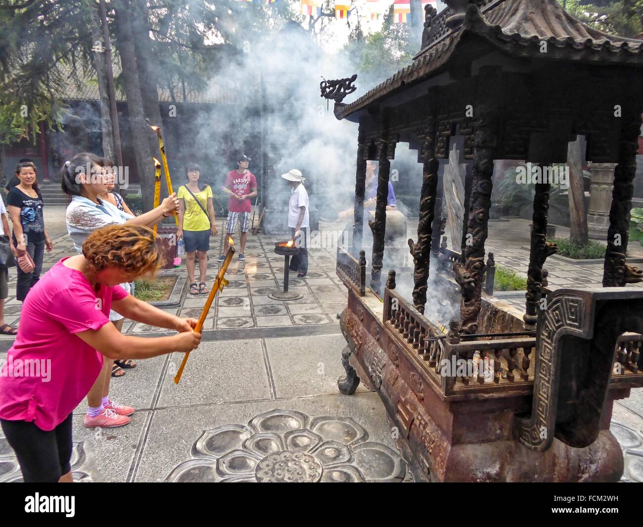 Thurible with incense hi-res stock photography and images - Alamy