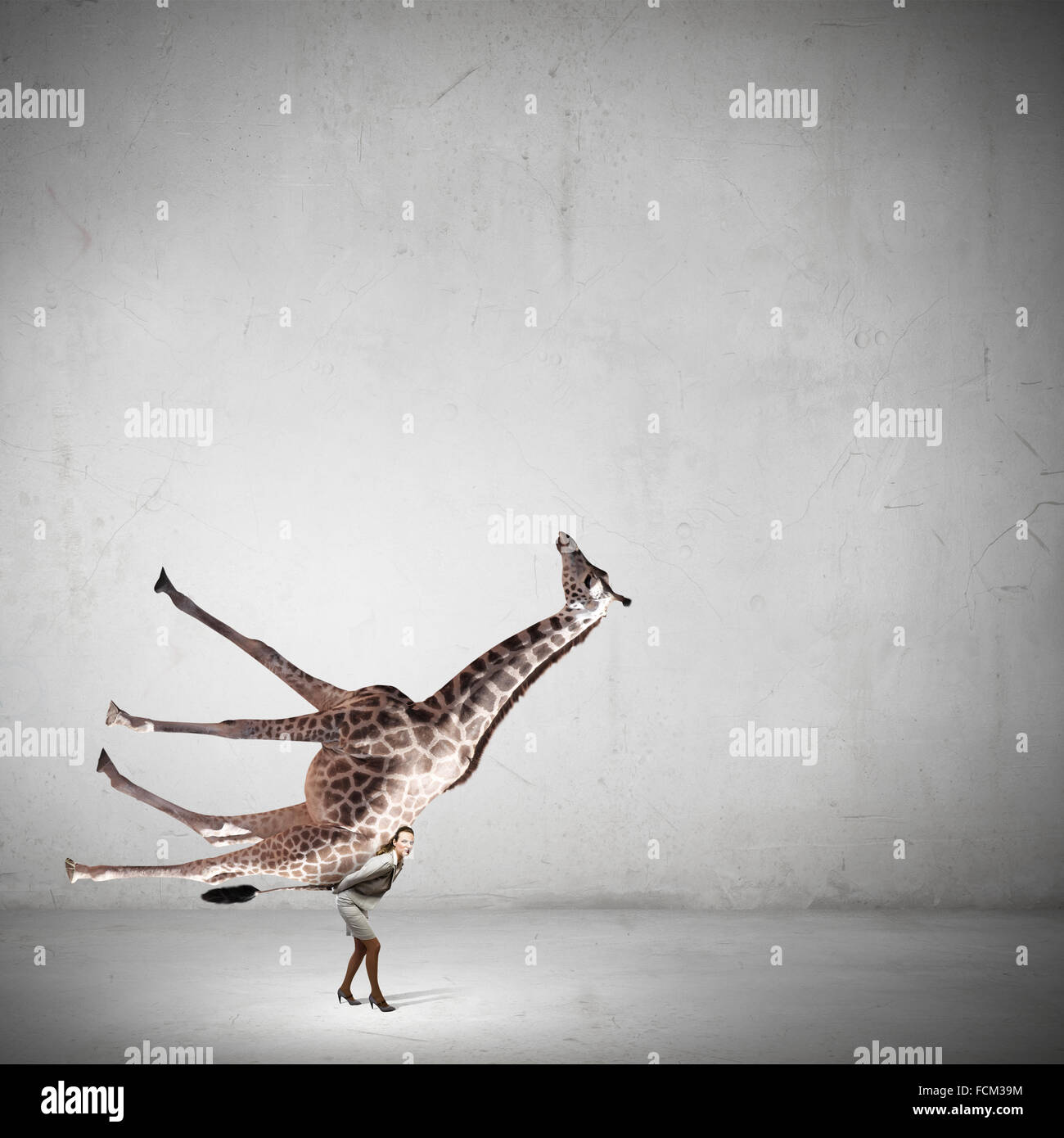 Big giraffe hi-res stock photography and images - Alamy