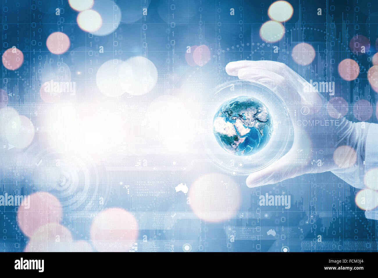 Close up of scientist hand holding glass dish. Elements of this image ...