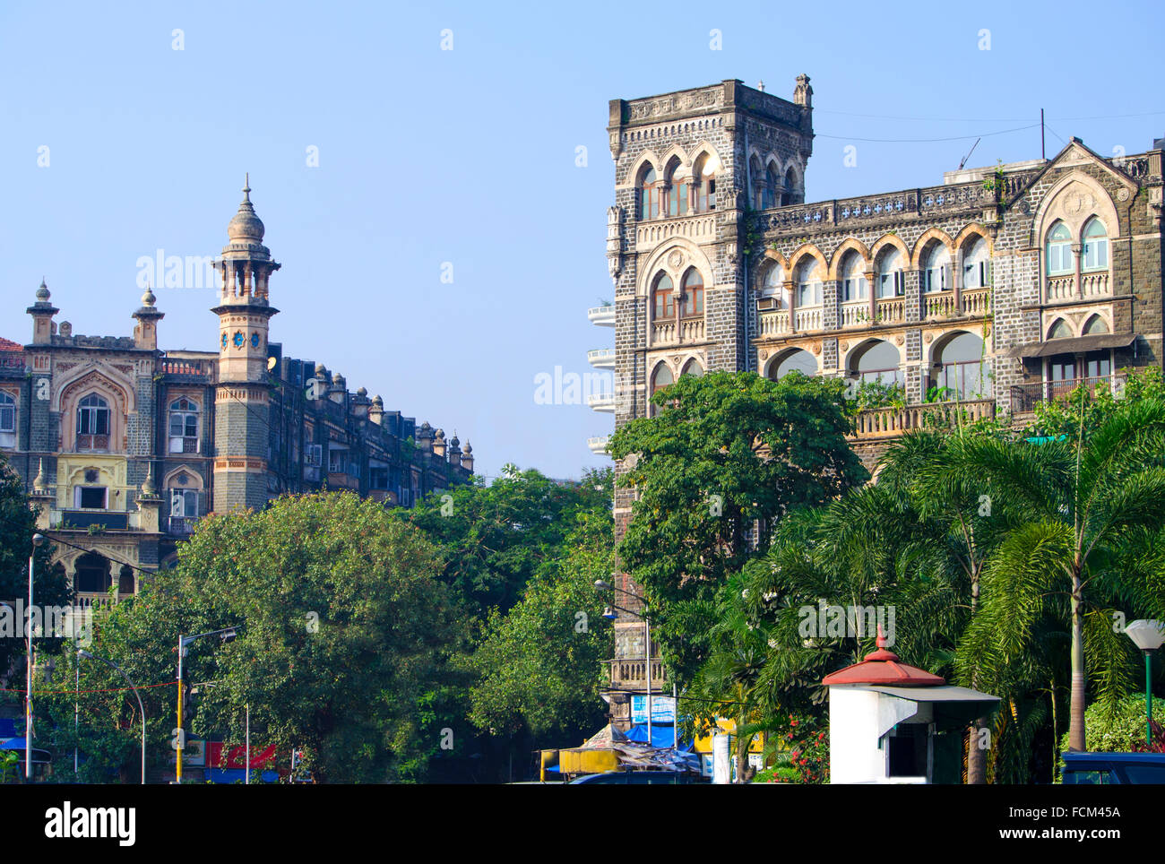 city landscape of the city of Mumbai,in india,the city,the street,a ...