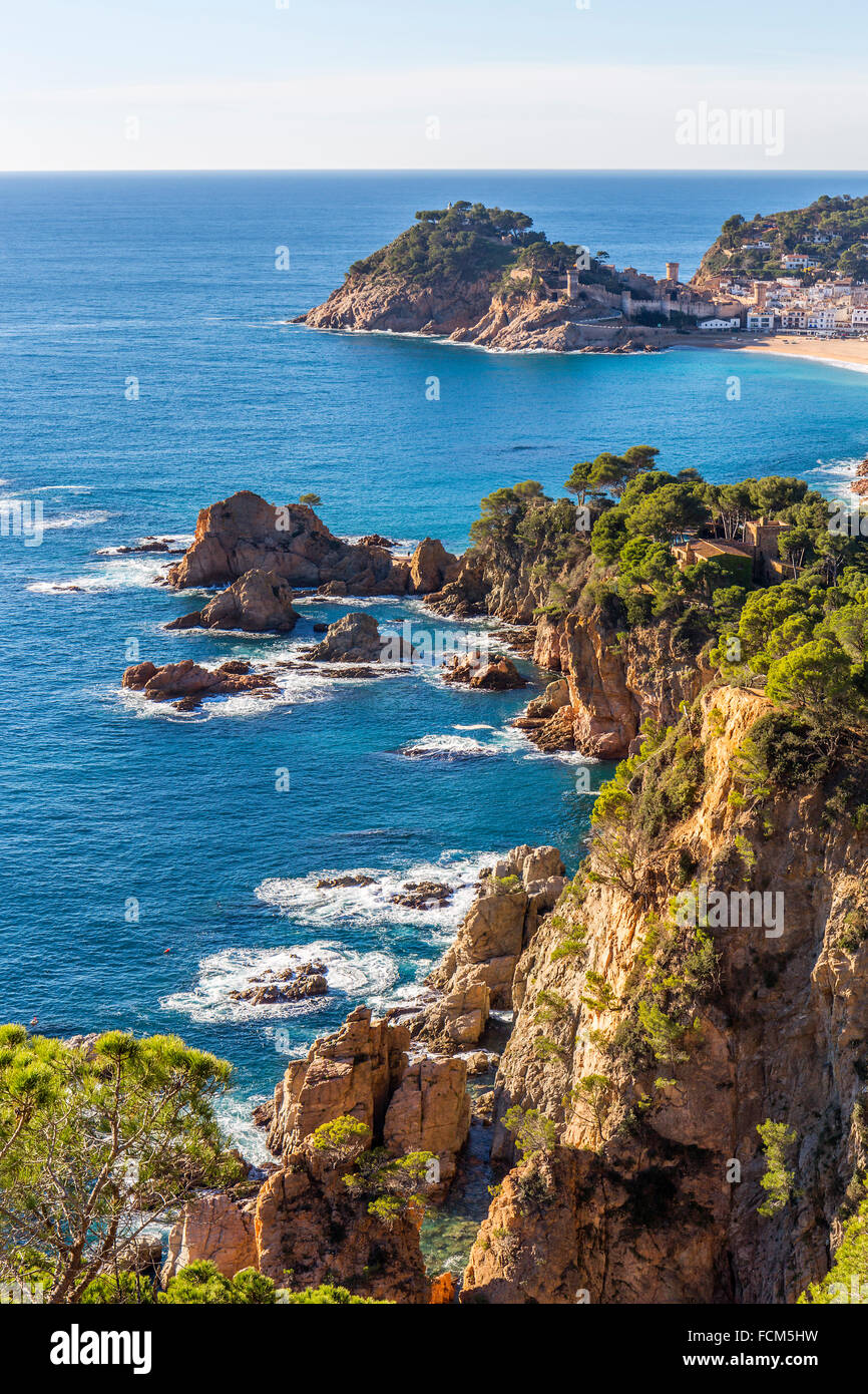 Costa brava aerial view hi-res stock photography and images - Alamy