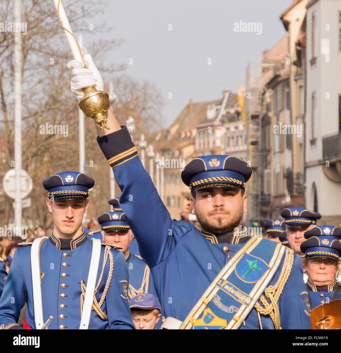 Baton twirling parade hi-res stock photography and images - Alamy
