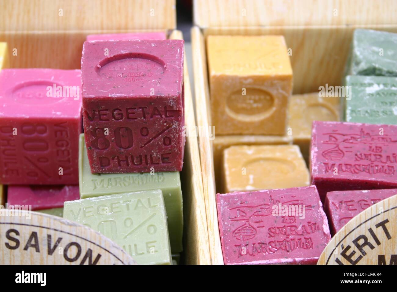 Marseille soap block hi-res stock photography and images - Alamy