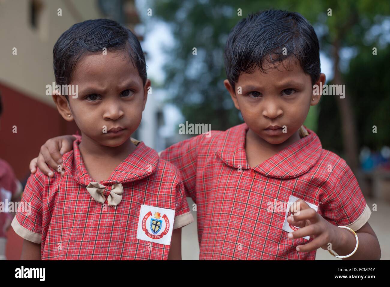 Twins school hi-res stock photography and images - Alamy