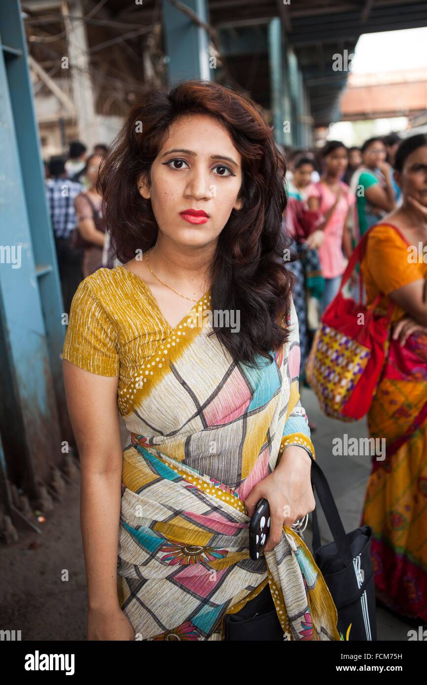 Pretty modern woman in Mumbai, India Stock Photo - Alamy