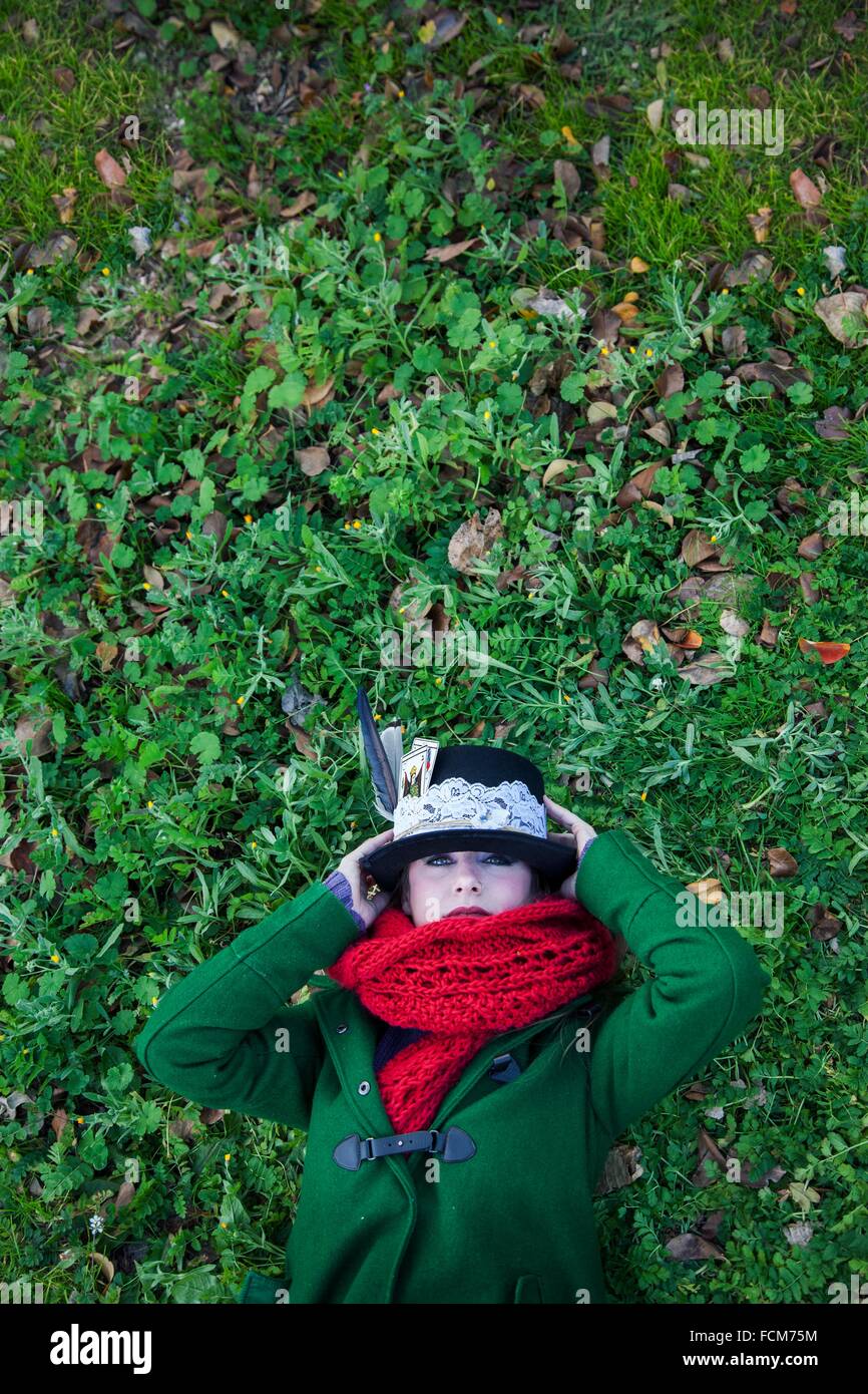 Wonderland looking down hi-res stock photography and images - Alamy