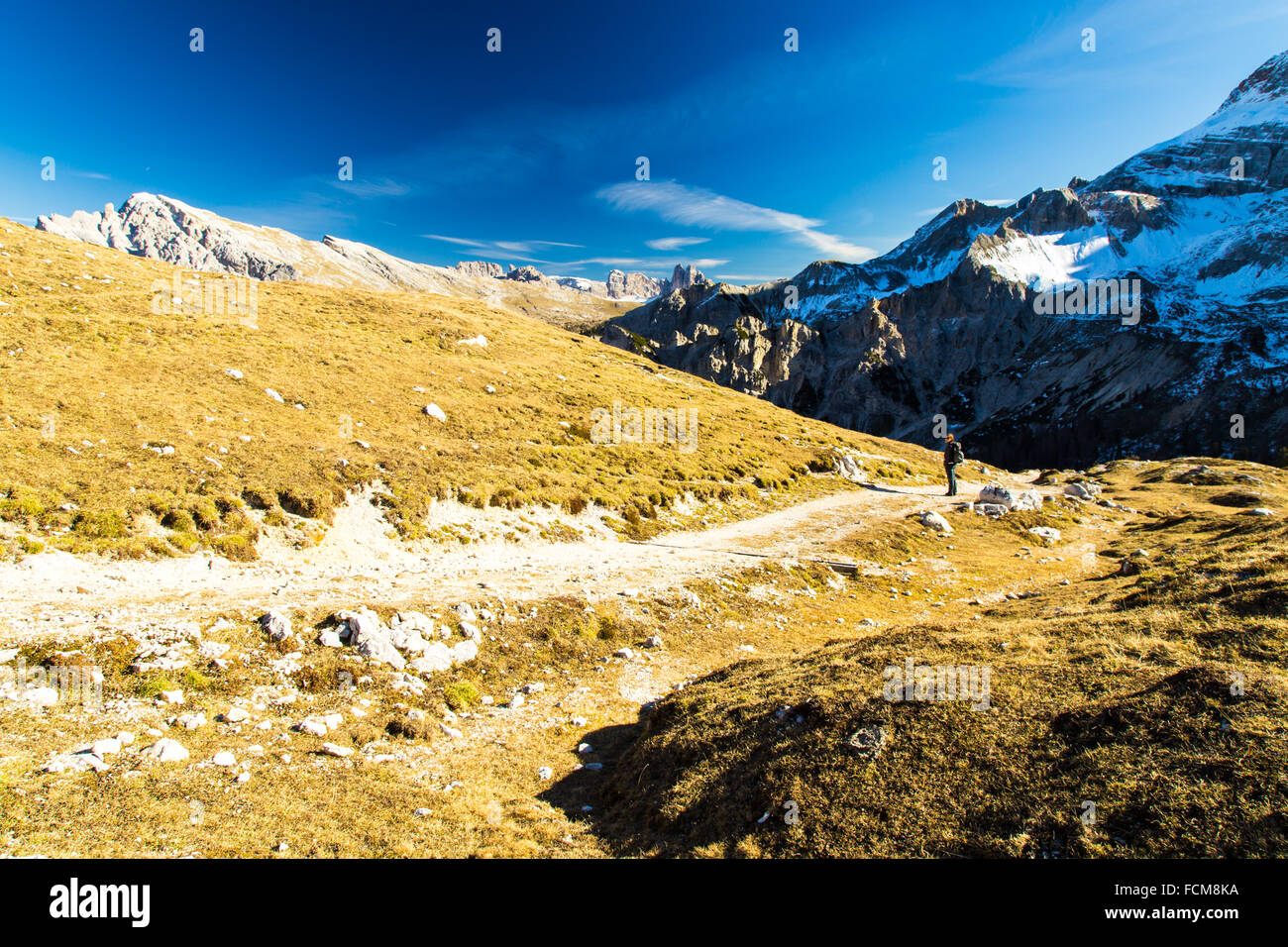 Fall is coming in the italian alps Stock Photo - Alamy