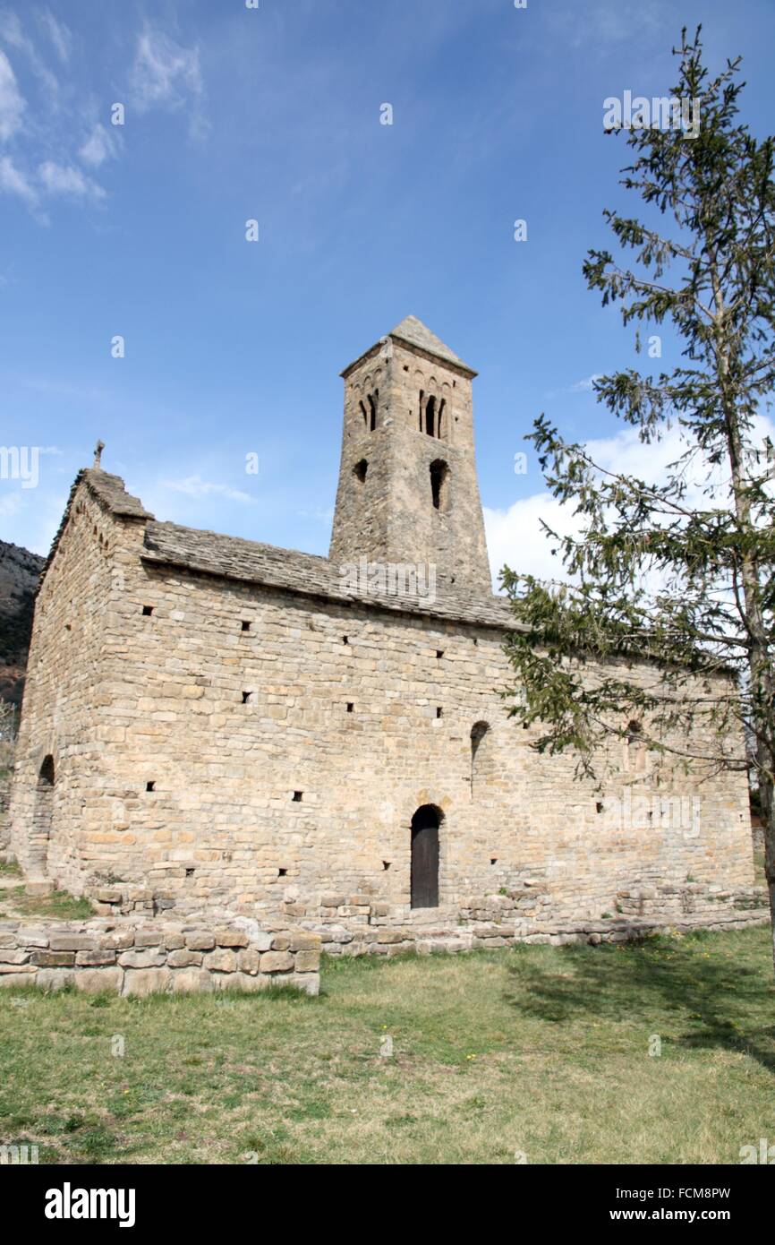 St Clemente romanesque church Col de Nargo is a medieval village in the ...