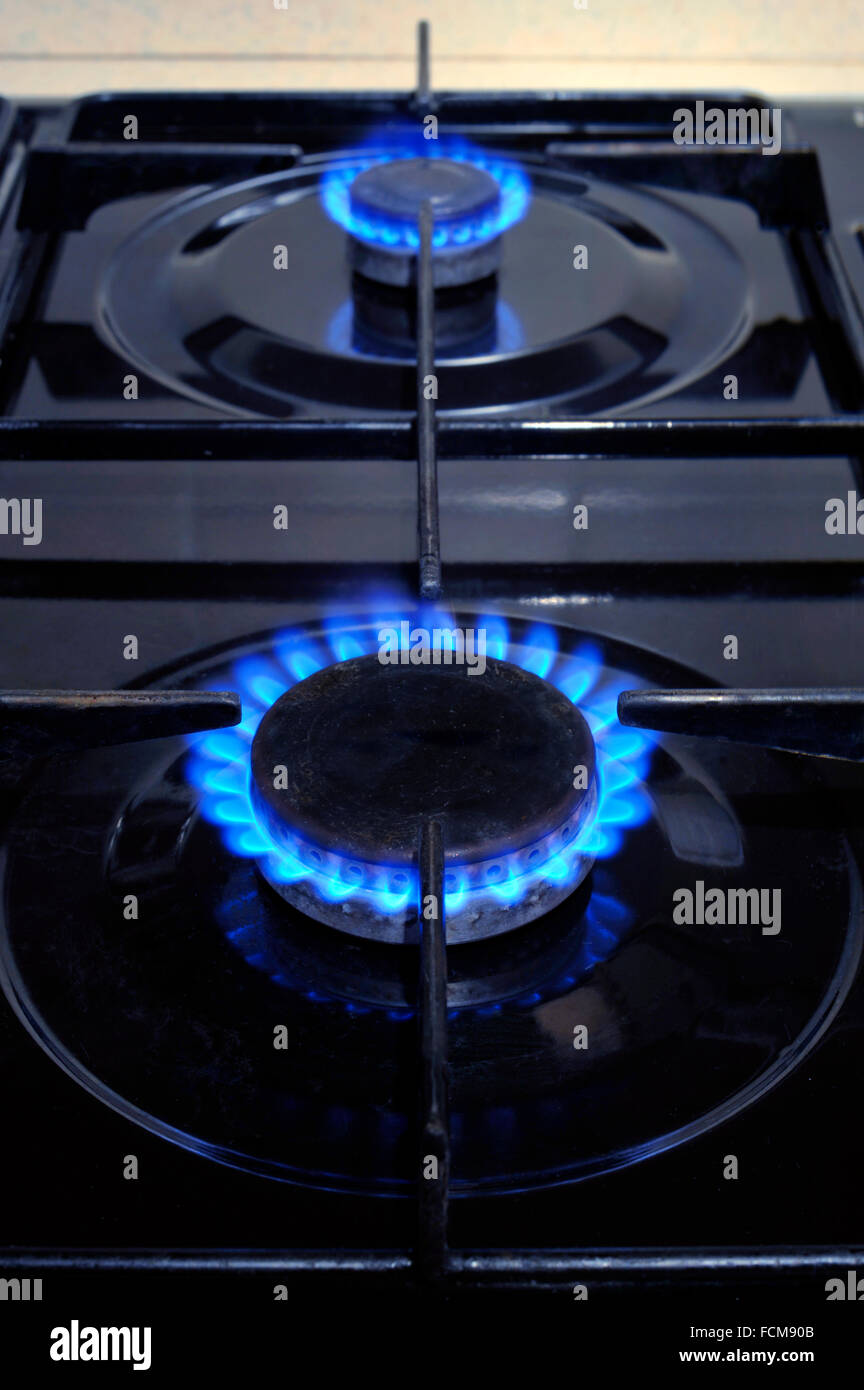 Gas oven hob burner rings hi-res stock photography and images - Alamy