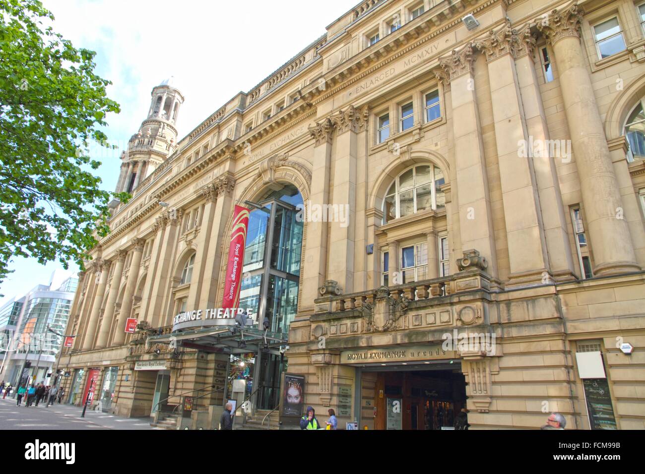 Royal exchange building in manchester hi-res stock photography and ...