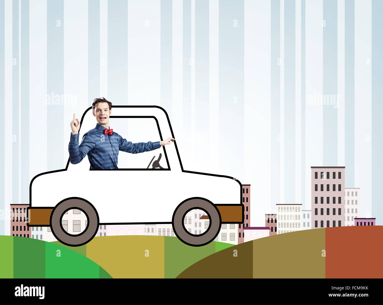 Funny driving hi-res stock photography and images - Alamy