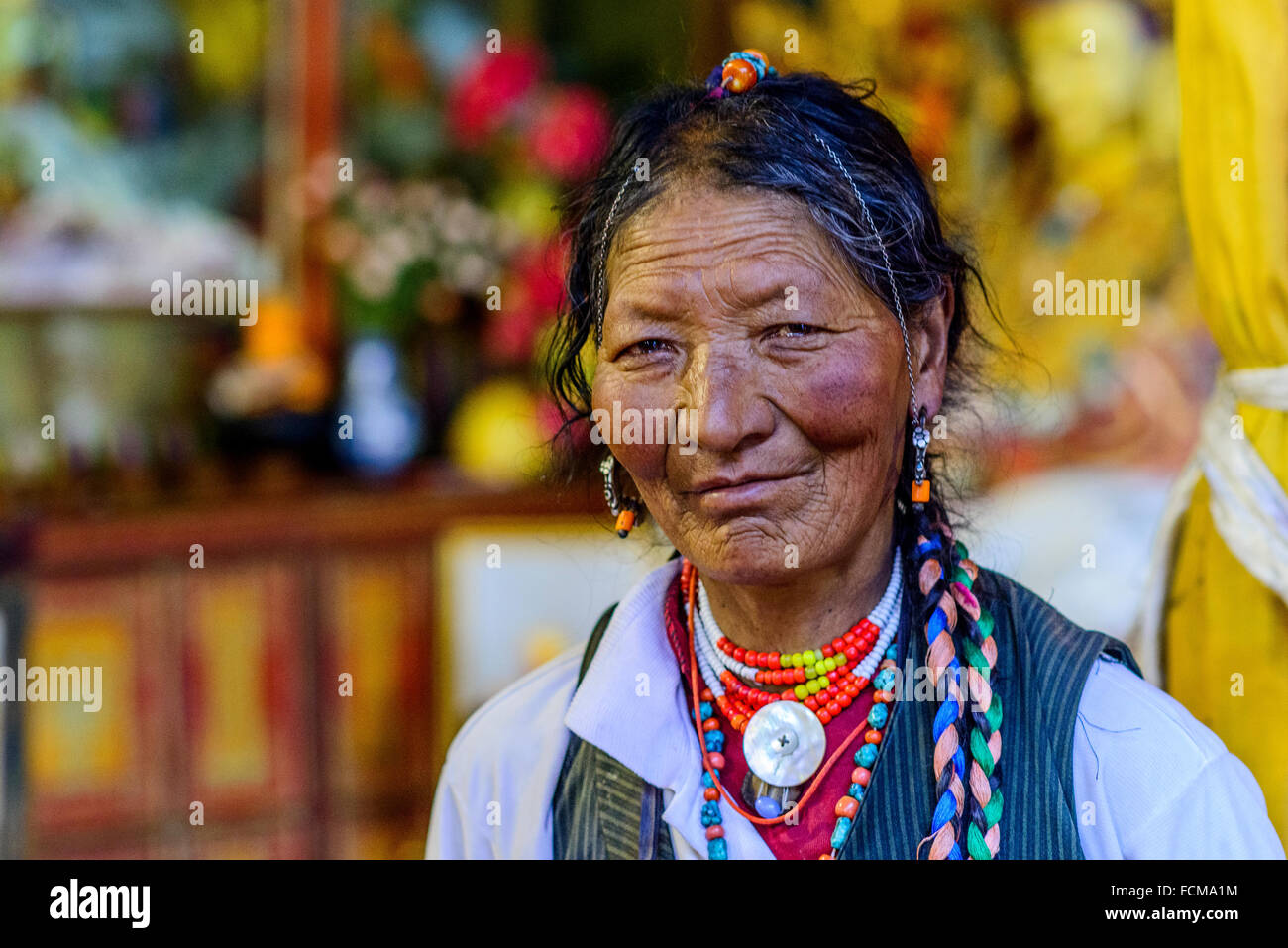 Portrait at the monastery Stock Photo - Alamy