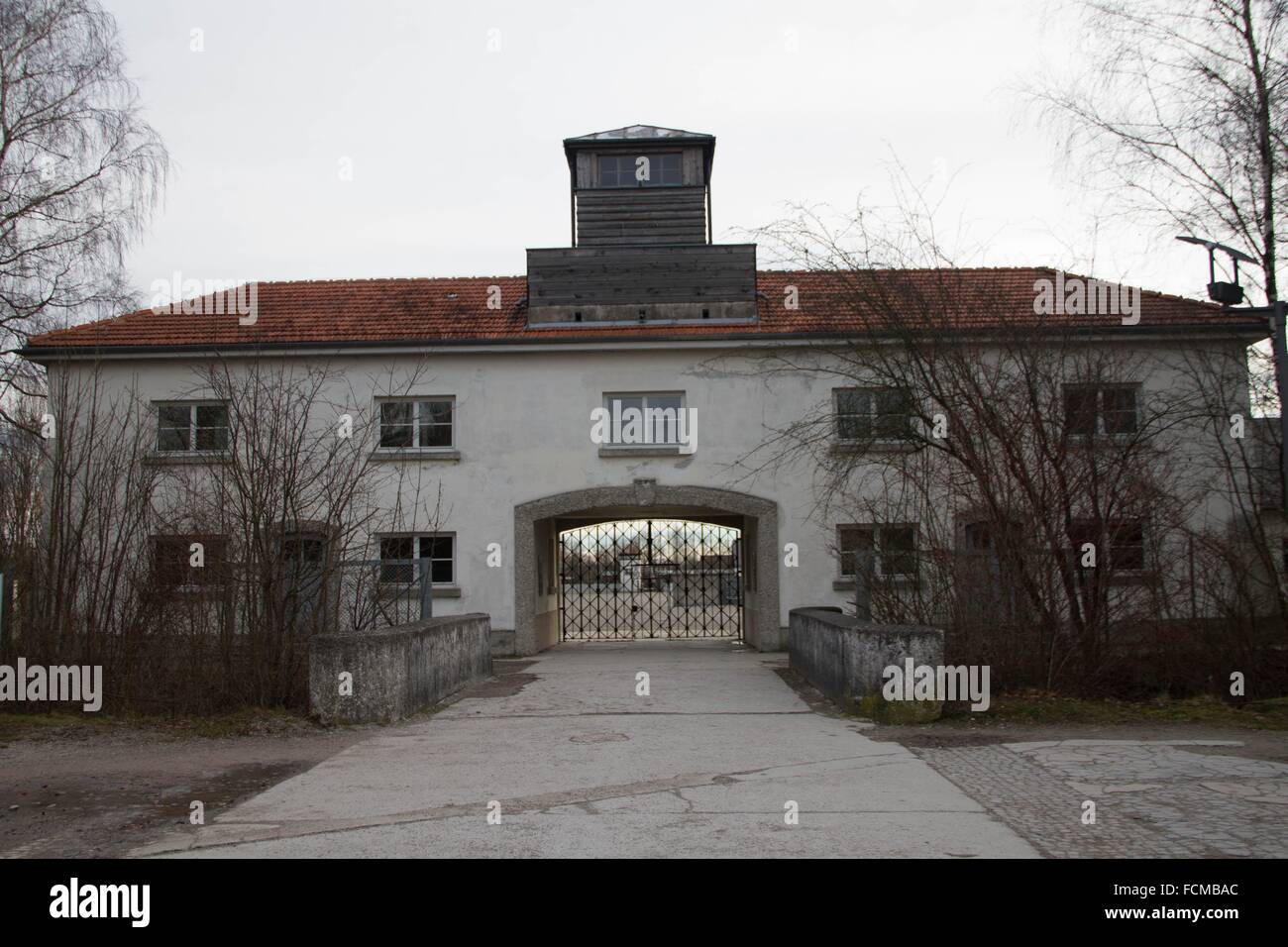 Dachau concentration camp gate hi-res stock photography and images - Alamy