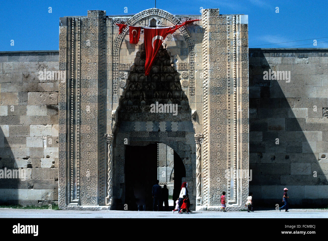 Main Monumental Entrance to Sultan Han Seluk Caravanserai (1229 ...