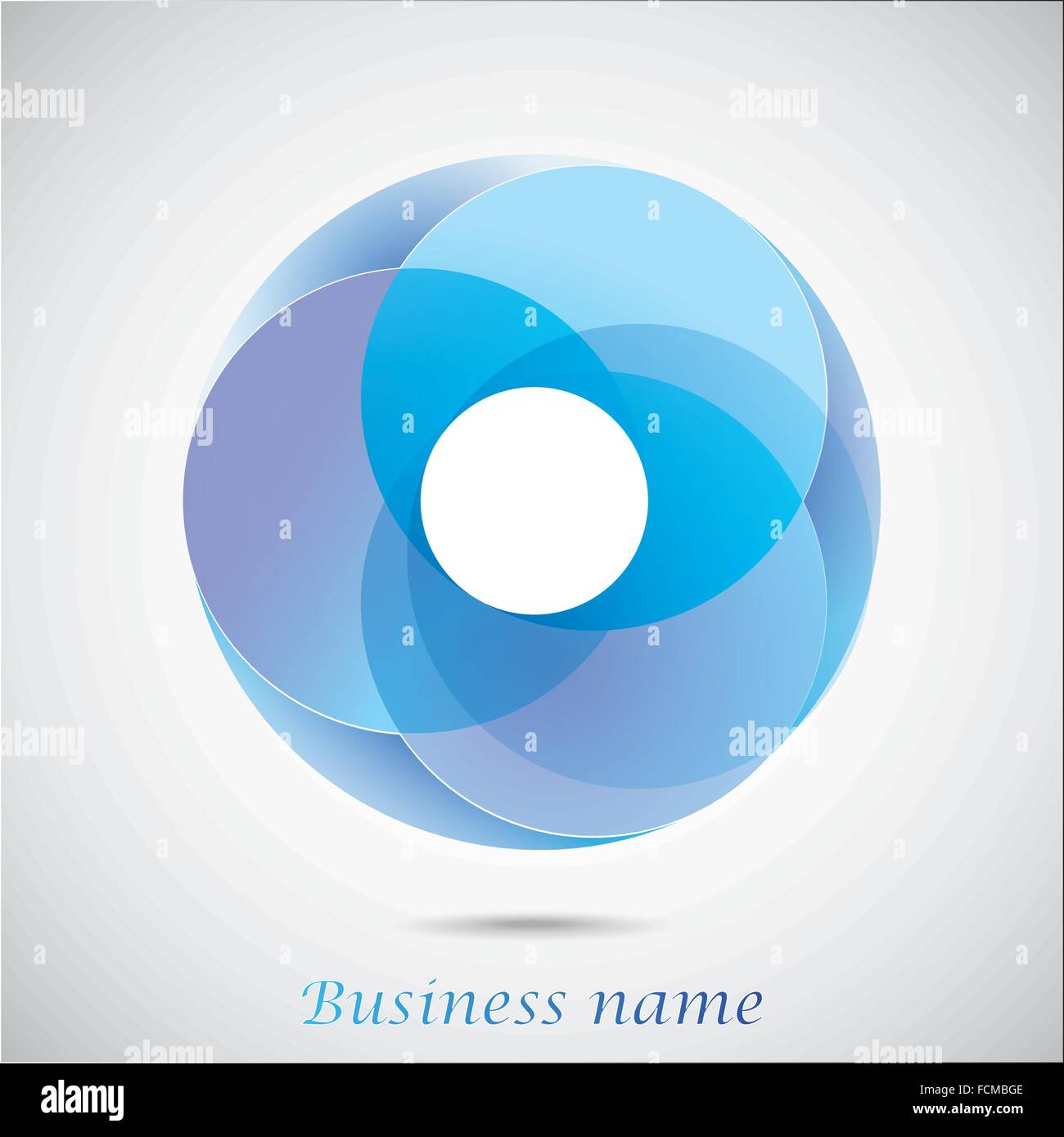 Abstract blue figure Stock Vector Image & Art - Alamy