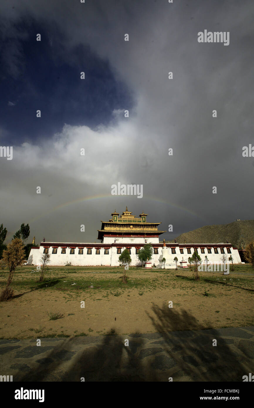 Tibet Samye Temple Stock Photo - Alamy