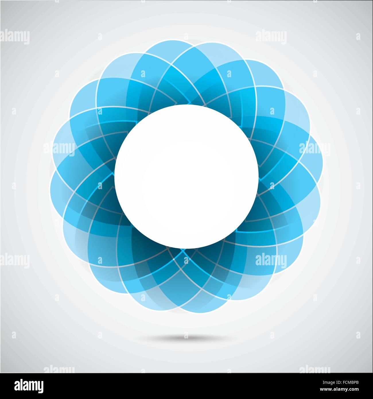 Abstract blue figure Stock Vector Image & Art - Alamy