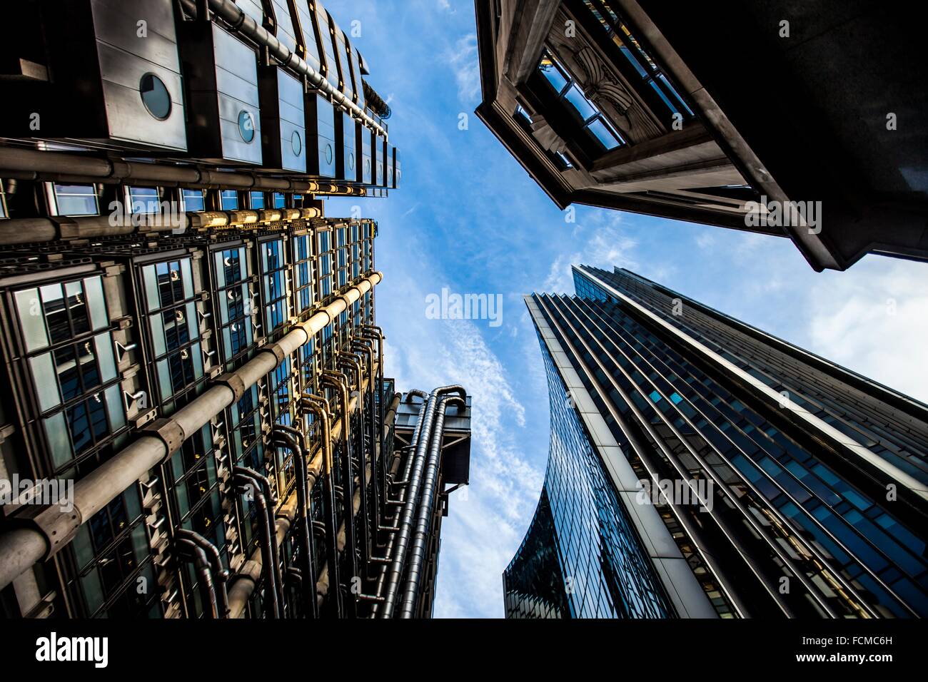 The lloyds building sometimes known as the inside out building hi-res ...