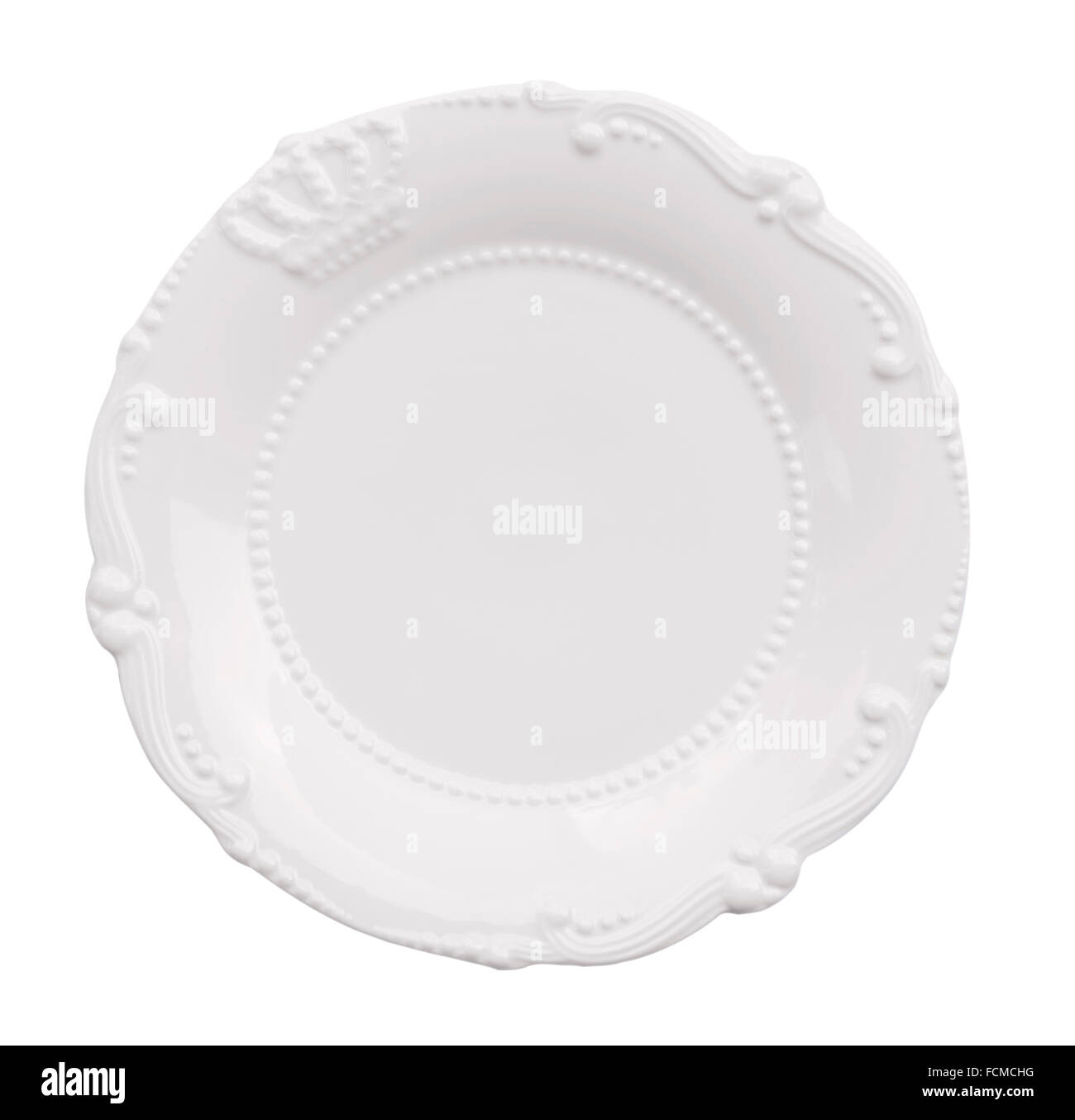 Elegant dinner plate Stock Photo - Alamy