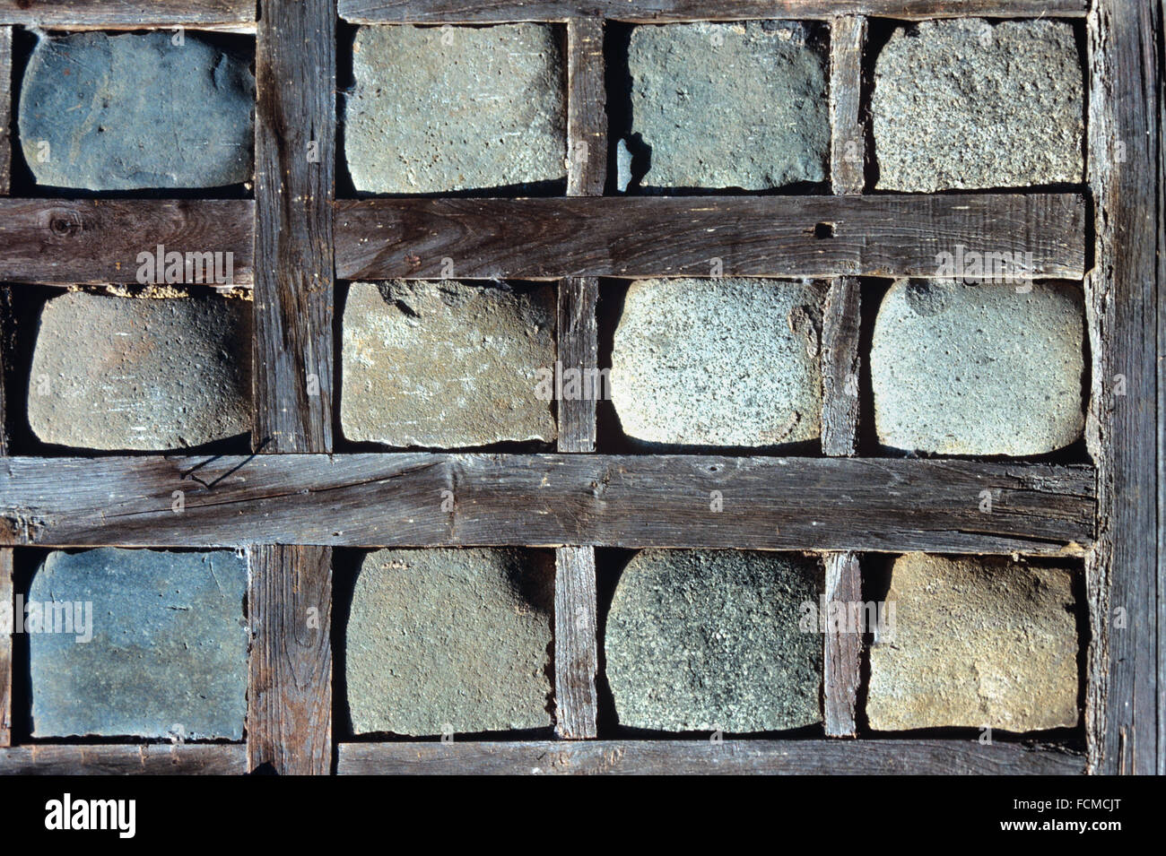 Stone and Timber Frame Wall Construction of Traditional Timber-Frame ...