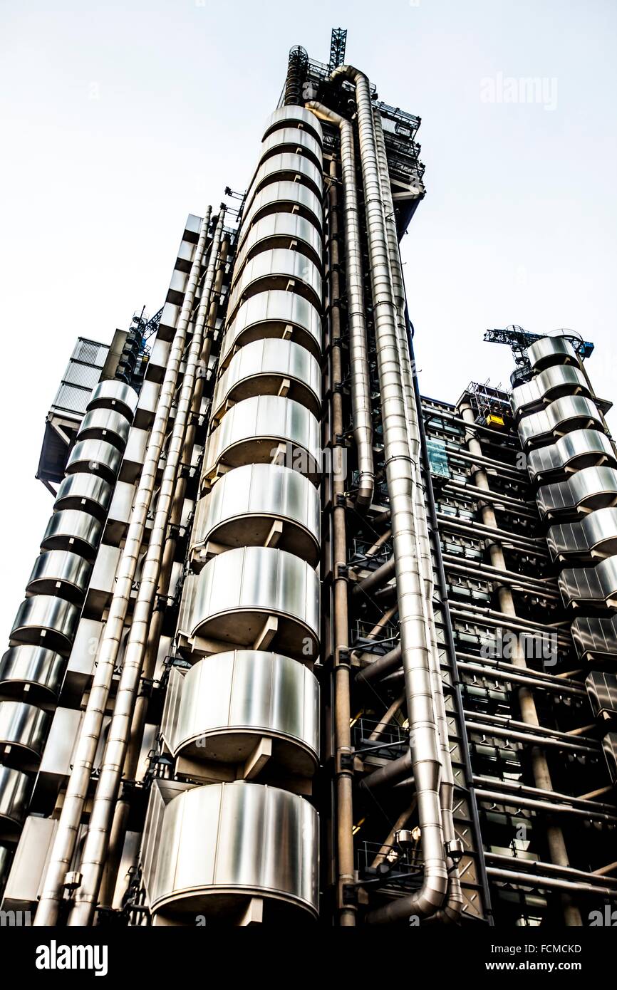 Lloyds building from below city hi-res stock photography and images - Alamy